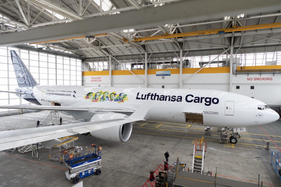 Latest freighter shows Lufthansa’s social commitment with new livery ...
