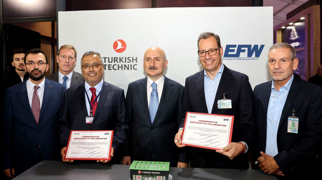 EFW taps Turkish Technic to work on A330s - Payload Asia