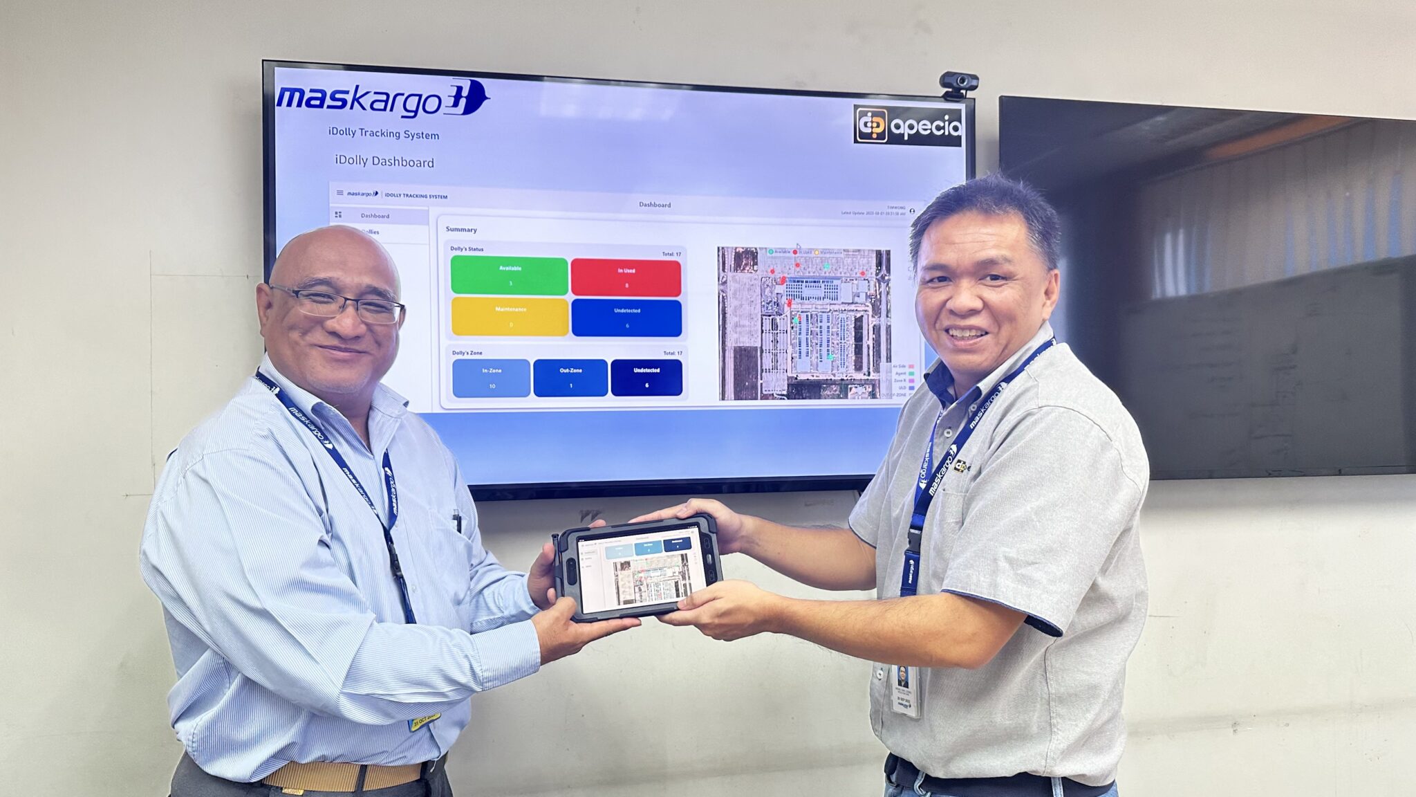 MASkargo upgrades dolly fleet with digital tracker - Payload Asia