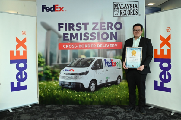 FedEx makes ‘historic' cross-border delivery with electric vehicle ...