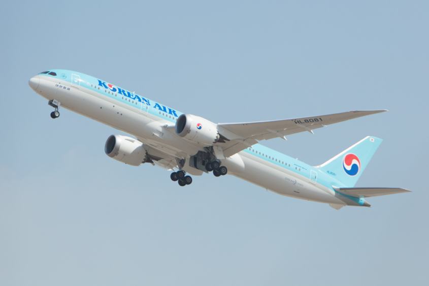 Korean Air B787-9 - Payload Asia