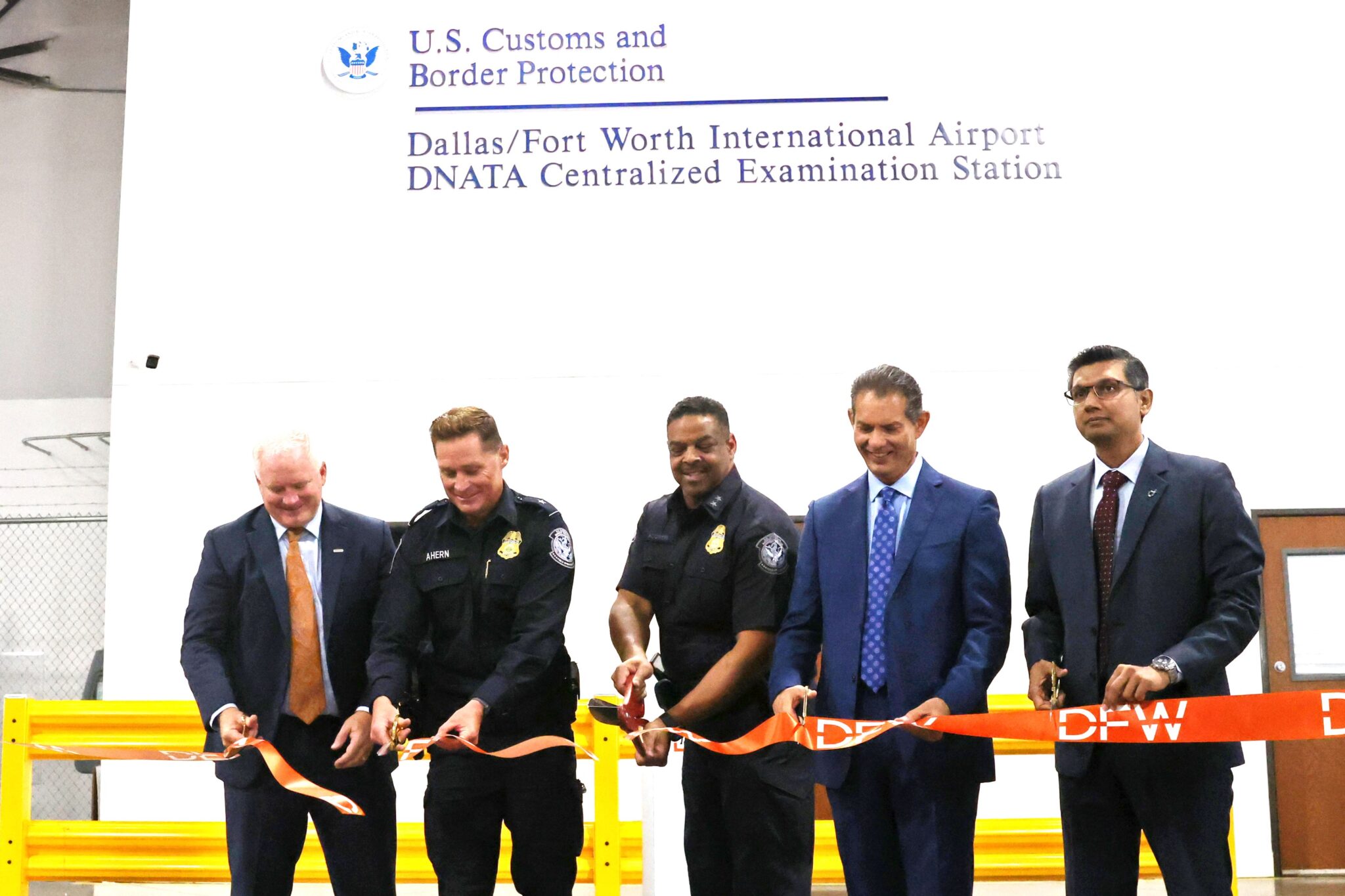 DFW and U.S. Customs and Border Protection showcase the U.S.'s first ...
