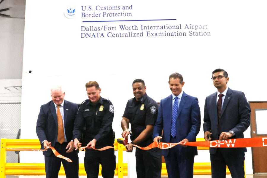DFW and U.S. Customs and Border Protection showcase the U.S.'s first ...