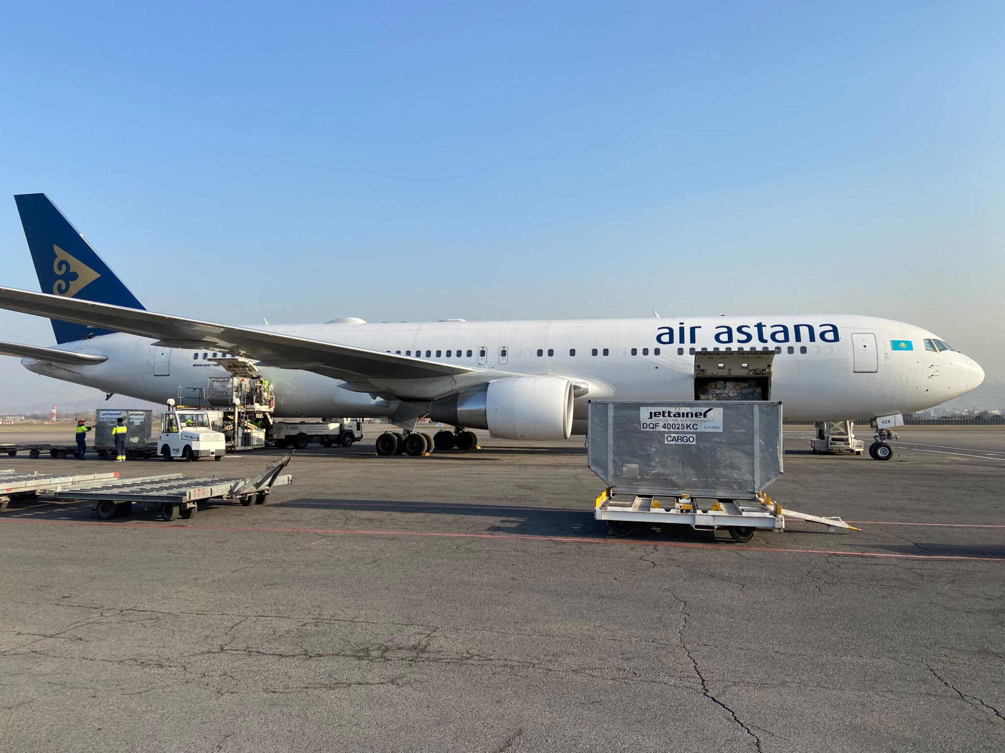 Jettainer and Air Astana continuing successful partnership - Payload Asia