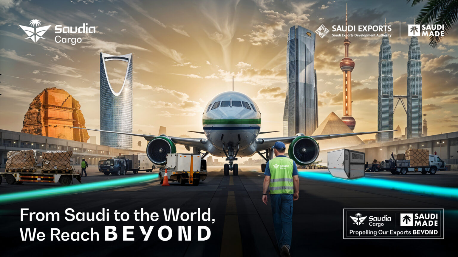 Saudia Cargo launches 'BEYOND' campaign, propelling Saudi exports to ...