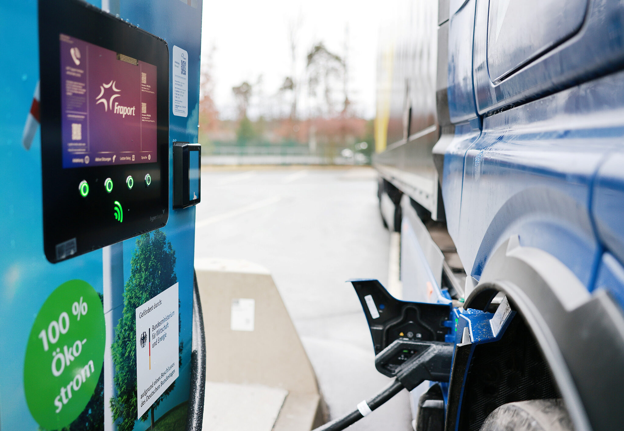 Rapid charging park now available to forwarders and cargo companies at ...